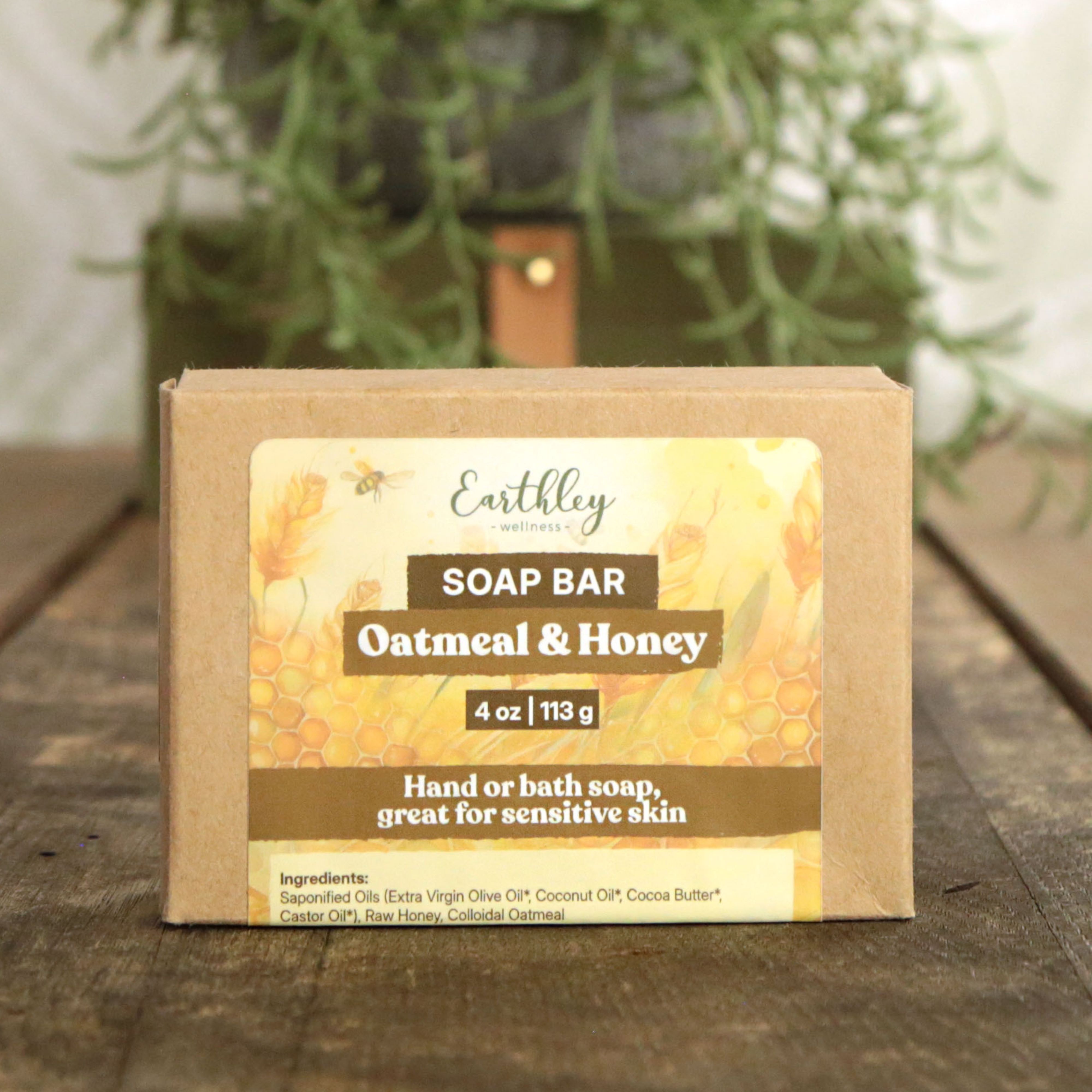 Oatmeal and Honey Soap - For Dry, Damaged Skin | Natural Wellness ...